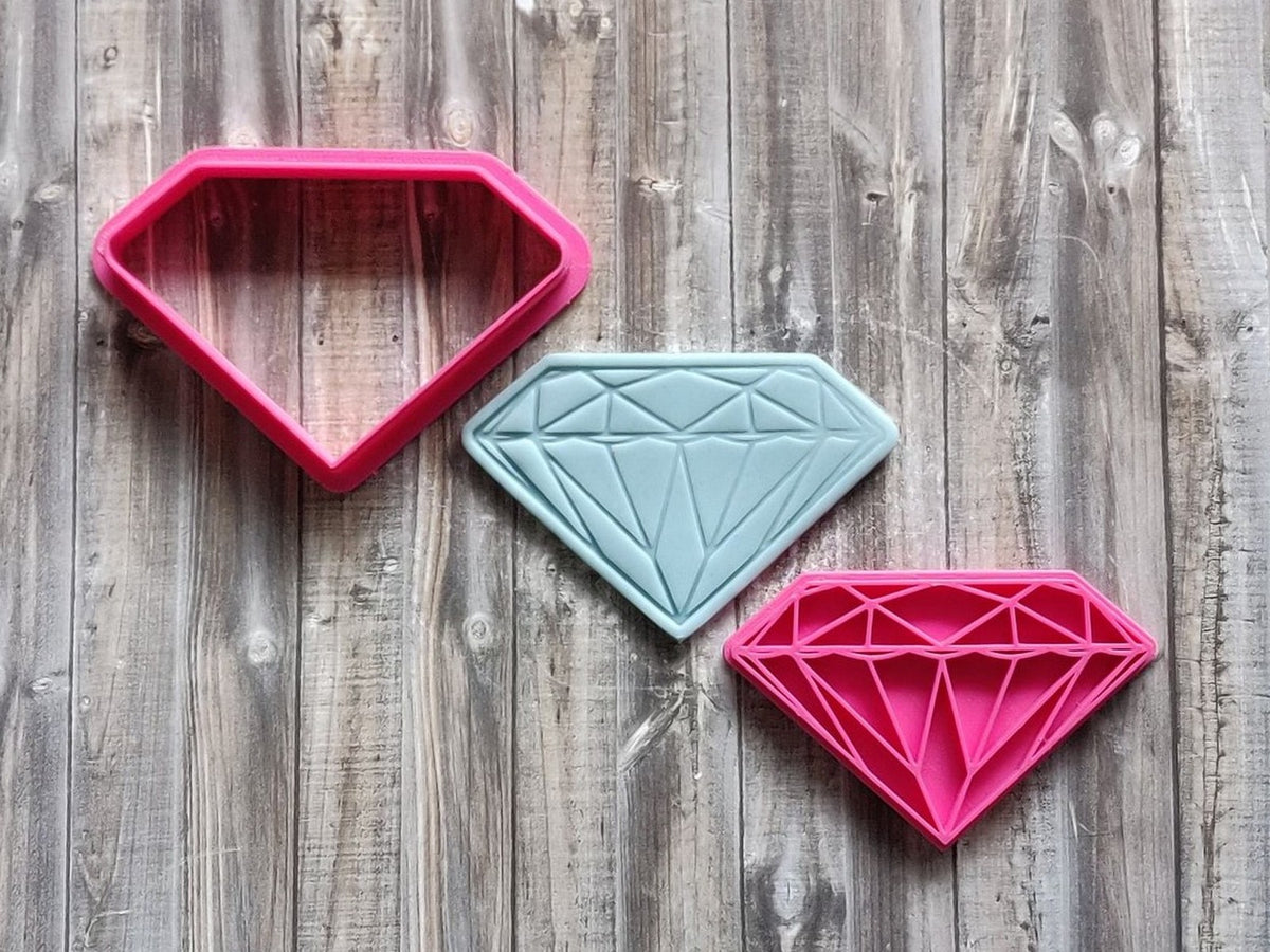 Diamond - Cutter & Embosser Set – Cookii