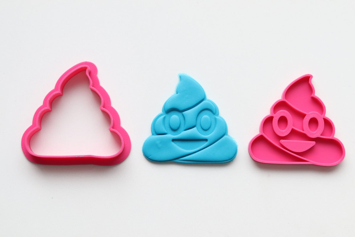 Poop - Cutter & Embosser Set – Cookii